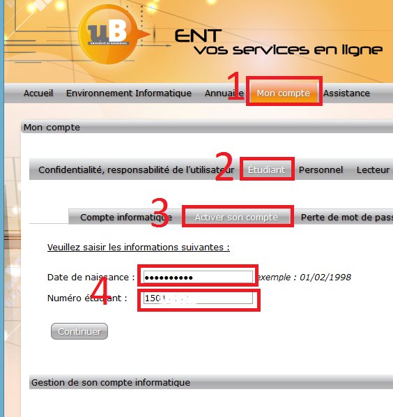 Procédure d’activation du compte “ENT” pour les étudiants – SIAV IUT ...