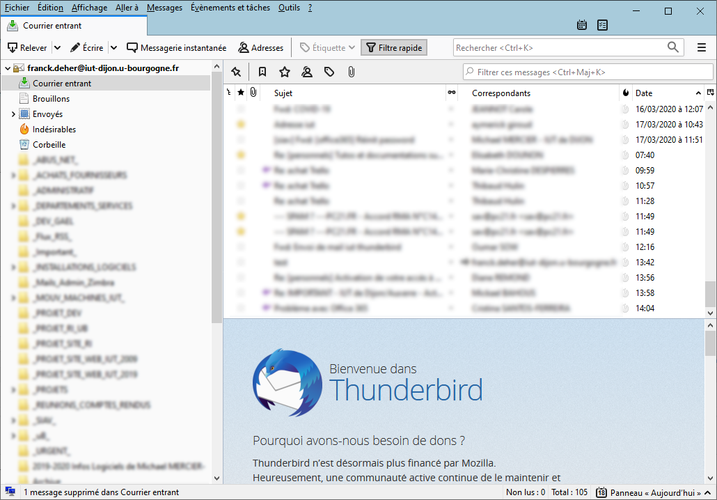 Messagerie IUT – Configuration d’un client lourd (Thunderbird) – SIAV ...
